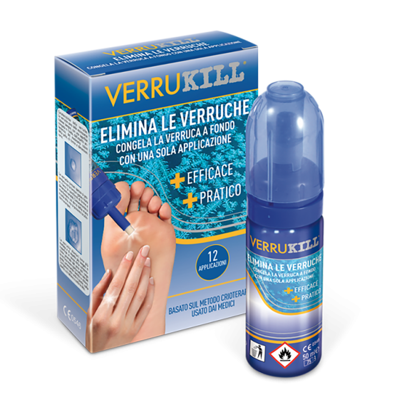 Verrukill CRYO the cryoterapy treatment - Verrukill